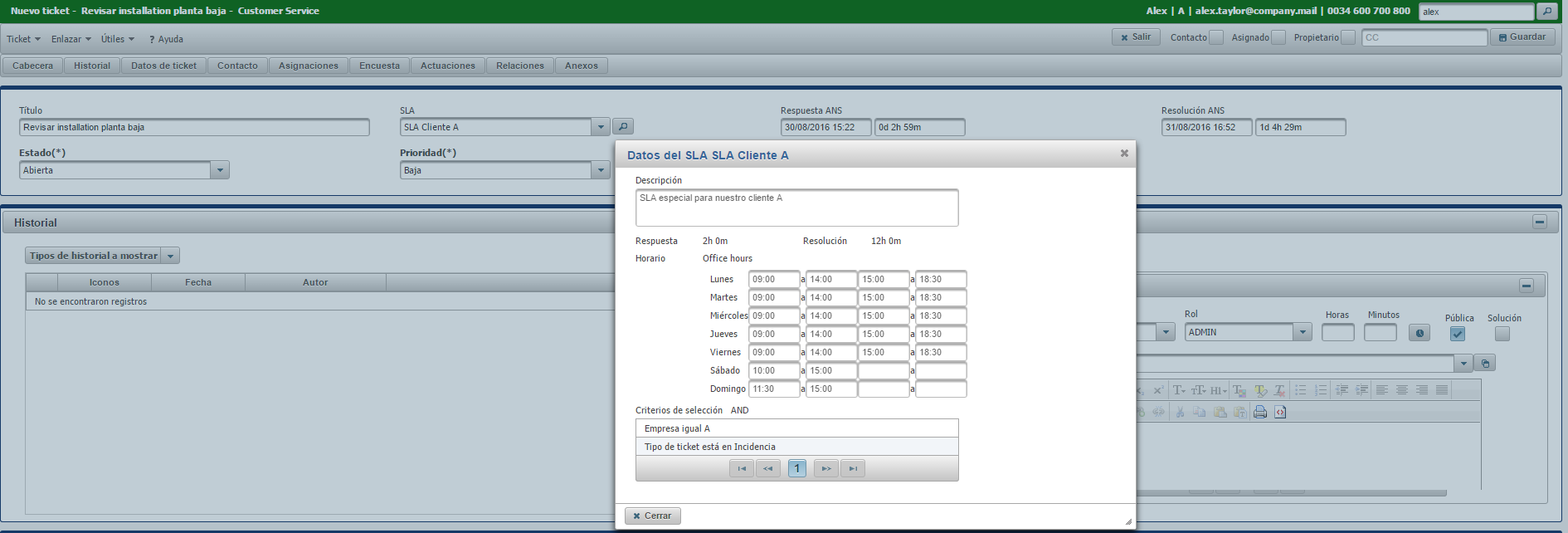 SLA Based on the client | SLA Tutorial | ServiceTonic