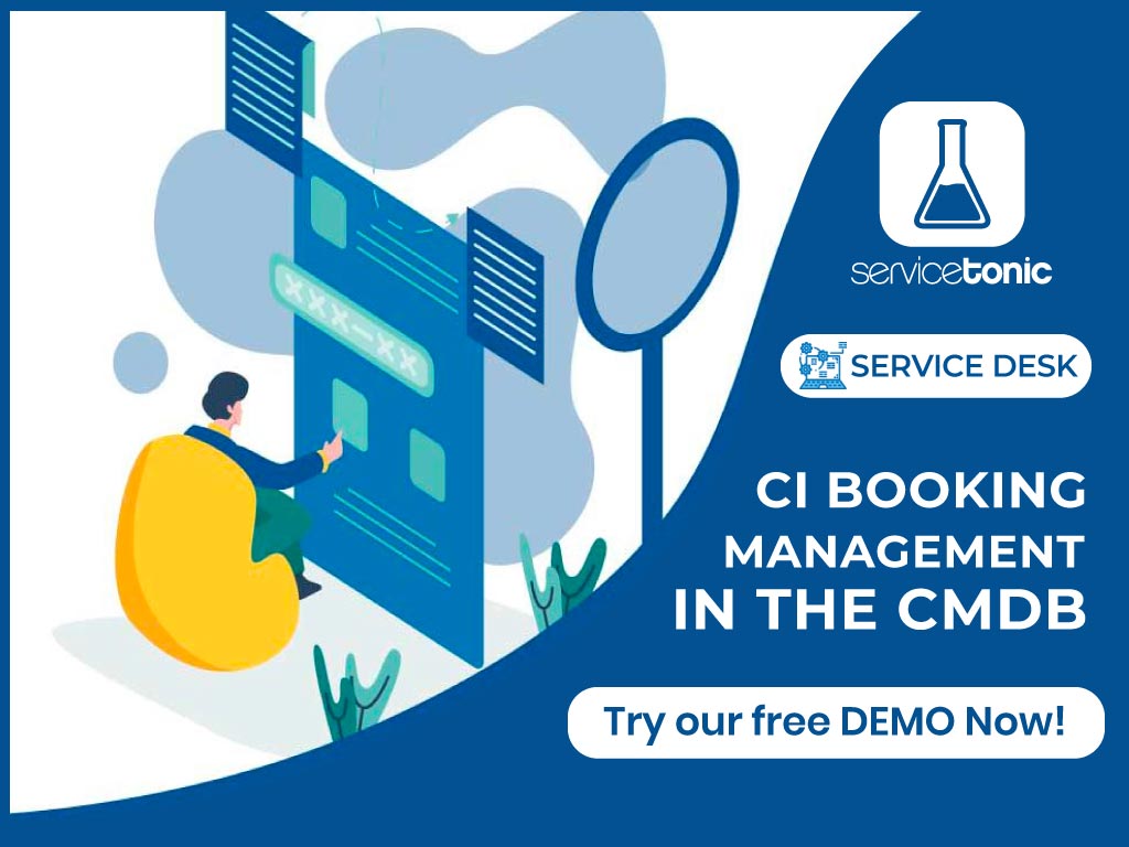CI booking management in the CMDB | ServiceTonic