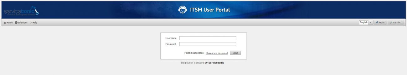 User Portal Registration | Help Desk Tutorial | ServiceTonic